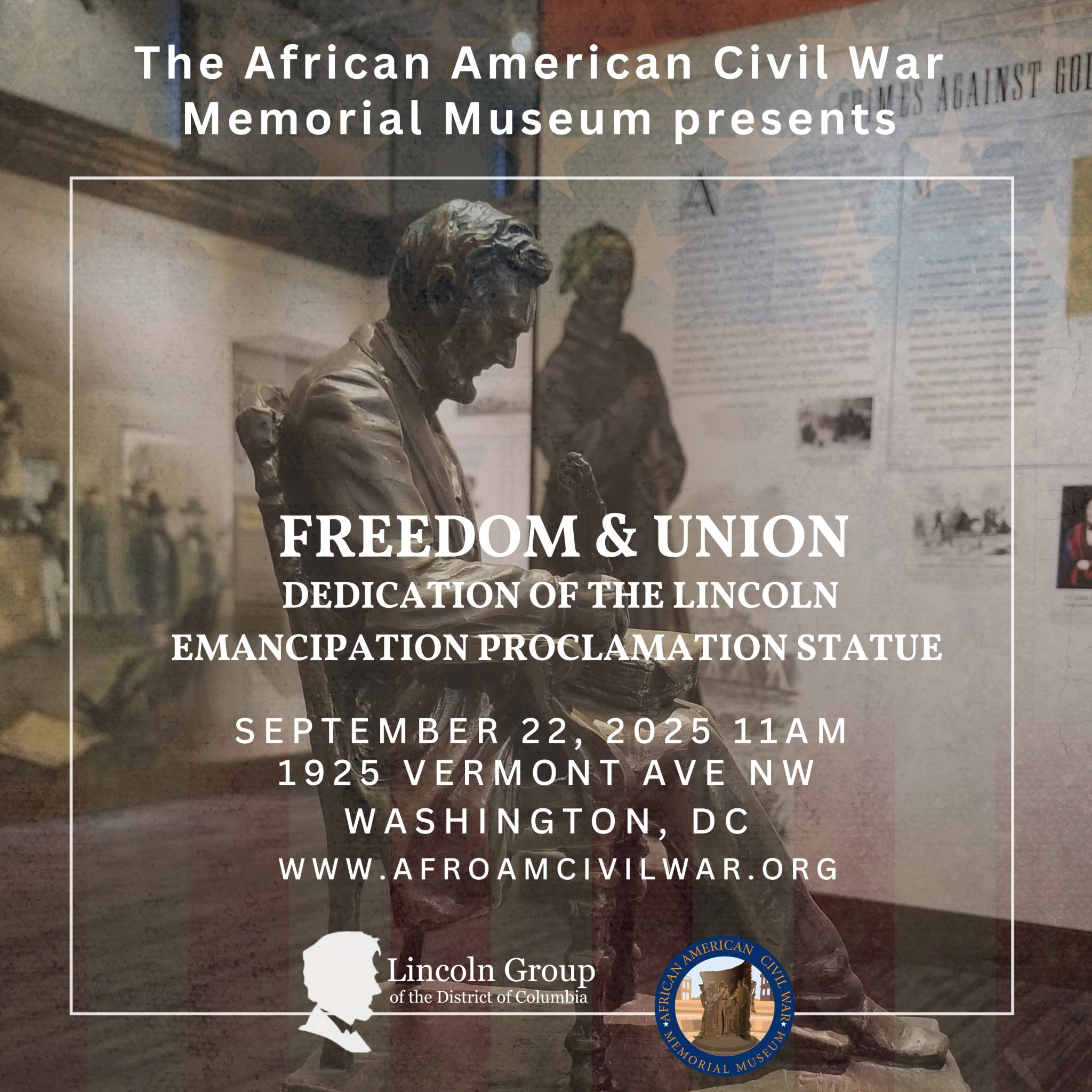 Freedom and Union: Dedication of the Lincoln Emancipation Proclamation ...